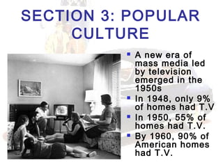 Mass Media In The 1950s