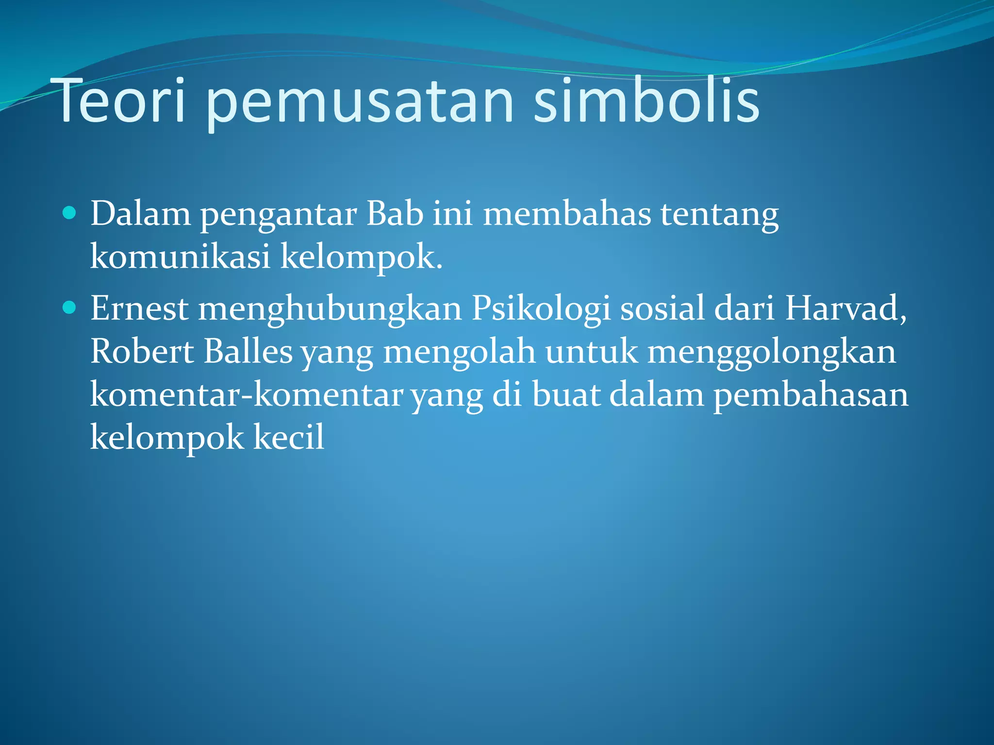 Chapter 19 ppt (symbolic convergence theory) | PPTX