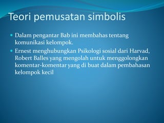 Chapter 19 ppt (symbolic convergence theory) | PPTX