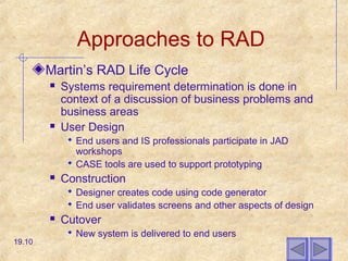 Chapter19 rapid application development | PPT