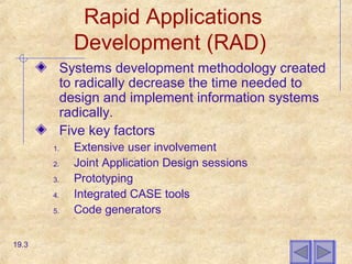 Chapter19 rapid application development | PPT