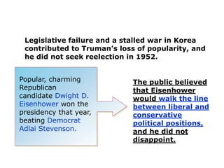 Chapter 19 section Post War America | PPTX