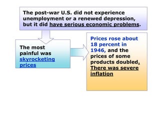 Chapter 19 section Post War America | PPTX