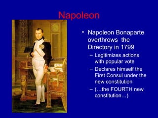 The French Revolution and Napoleonic Era | PPT