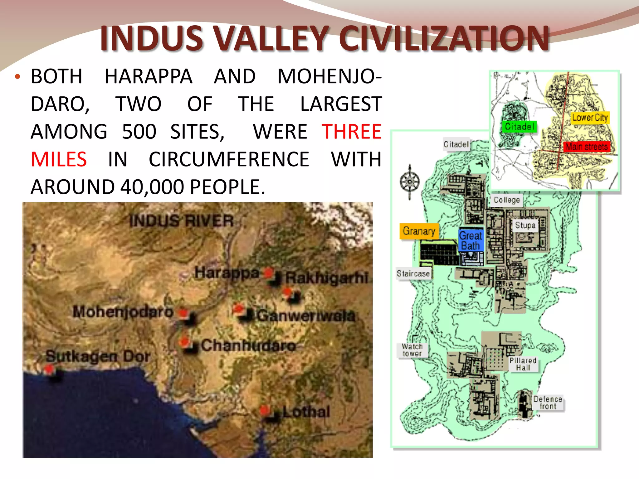 Architecture of Indus Valley Civilisation & Vedic Era | PDF