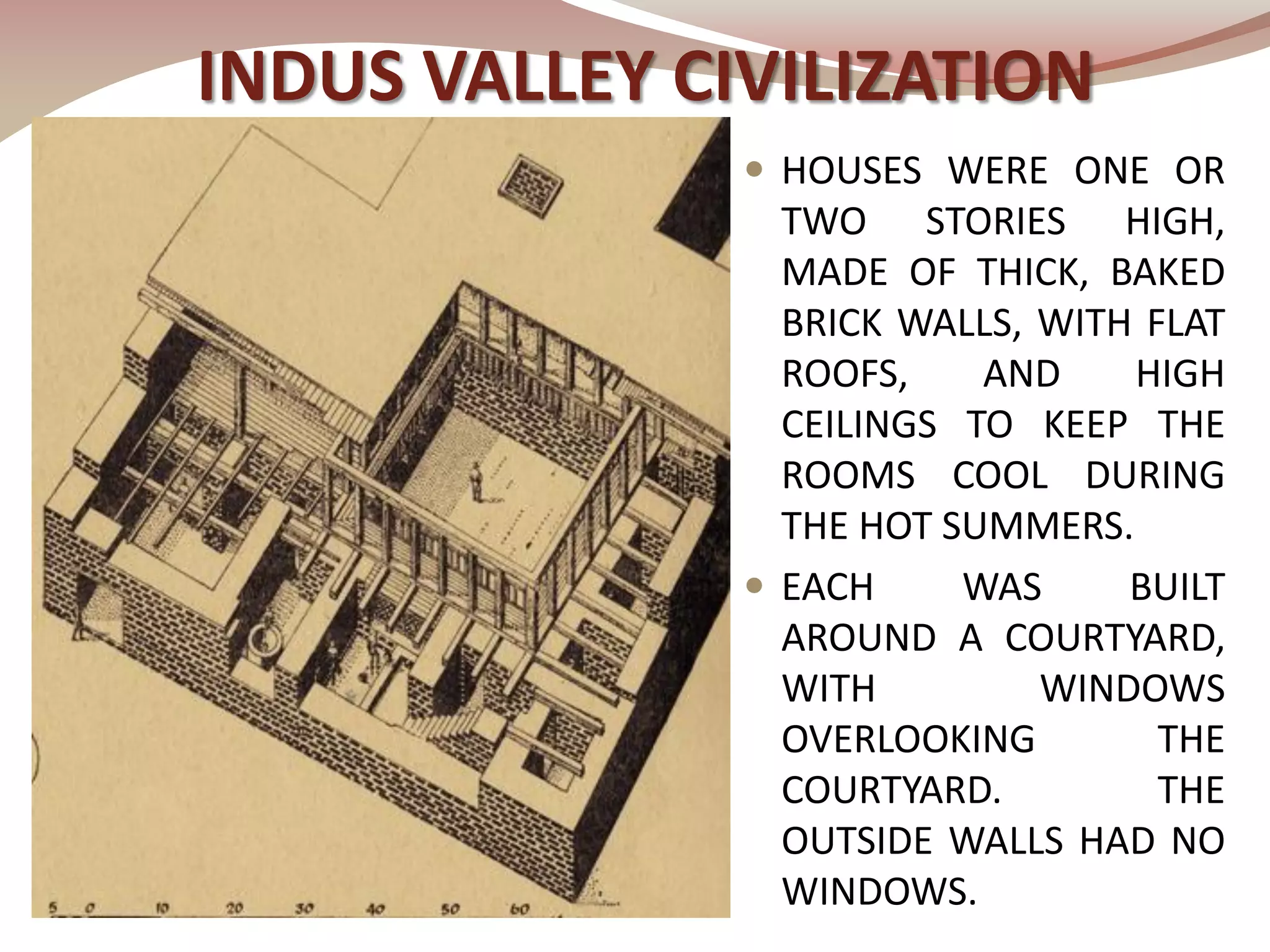 Architecture of Indus Valley Civilisation & Vedic Era | PDF