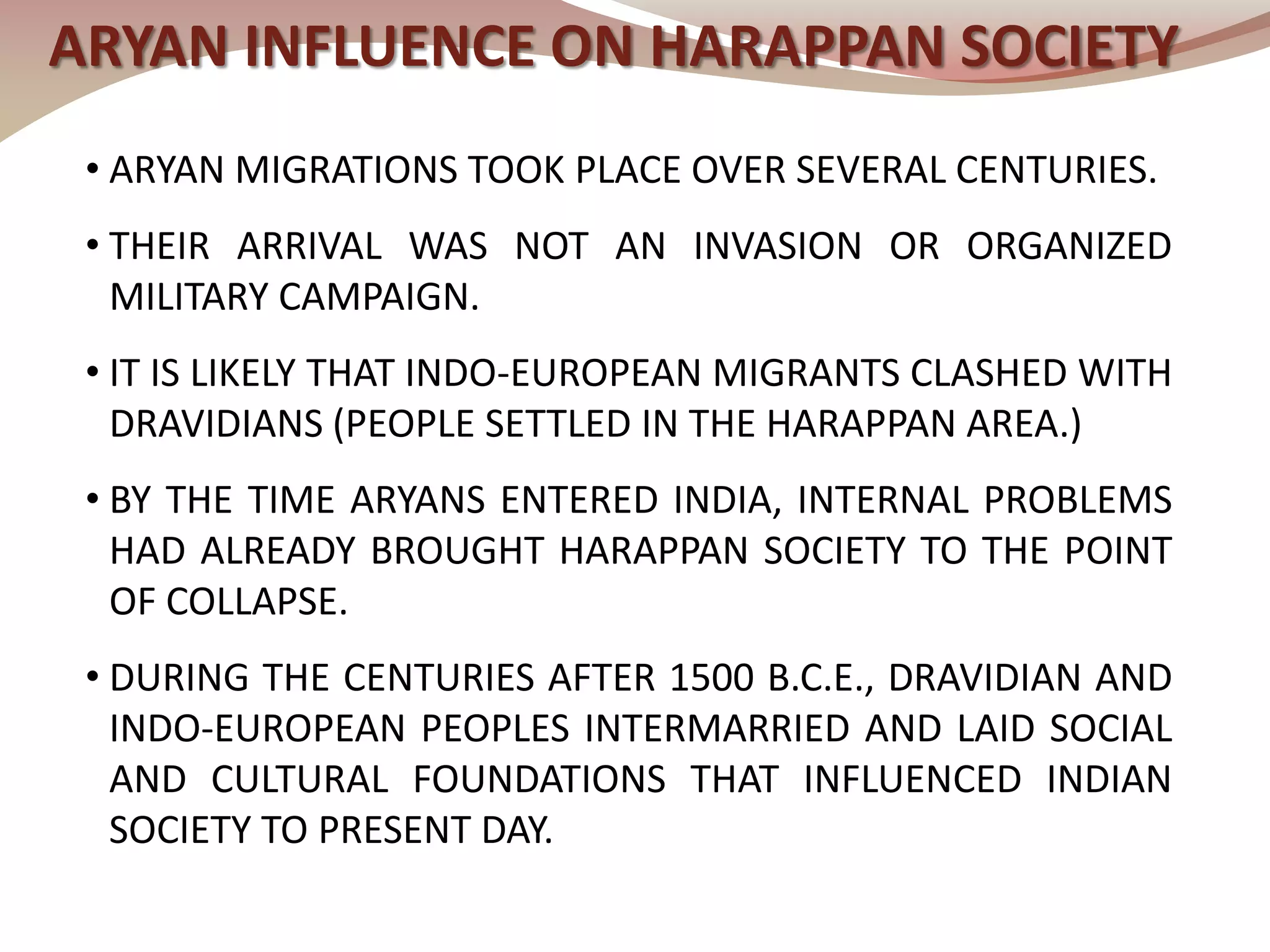 Architecture of Indus Valley Civilisation & Vedic Era | PDF