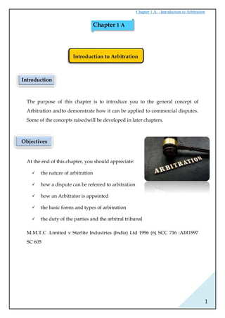 Chapter 1 A - Introduction to Arbitration (1).pdf