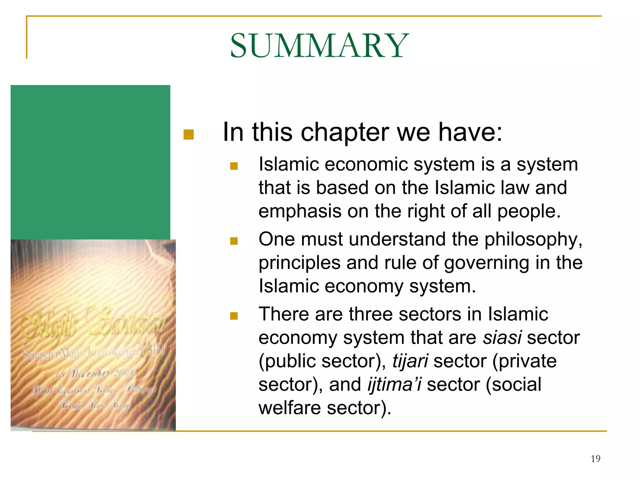 ISLAMIC ECONOMIC SYSTEM.ppt