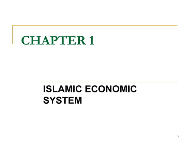 ISLAMIC ECONOMIC SYSTEM.ppt | Government Support and Welfare ...