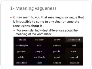 Chapter 1 about semantics | PPTX