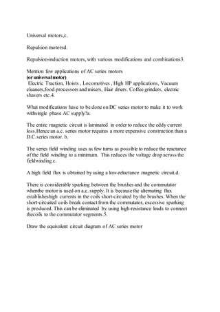Chapter 1 ac commutator motors1 | DOCX