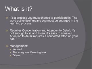 Chapter 1 active learning | PPTX | Educational Assessment | Education