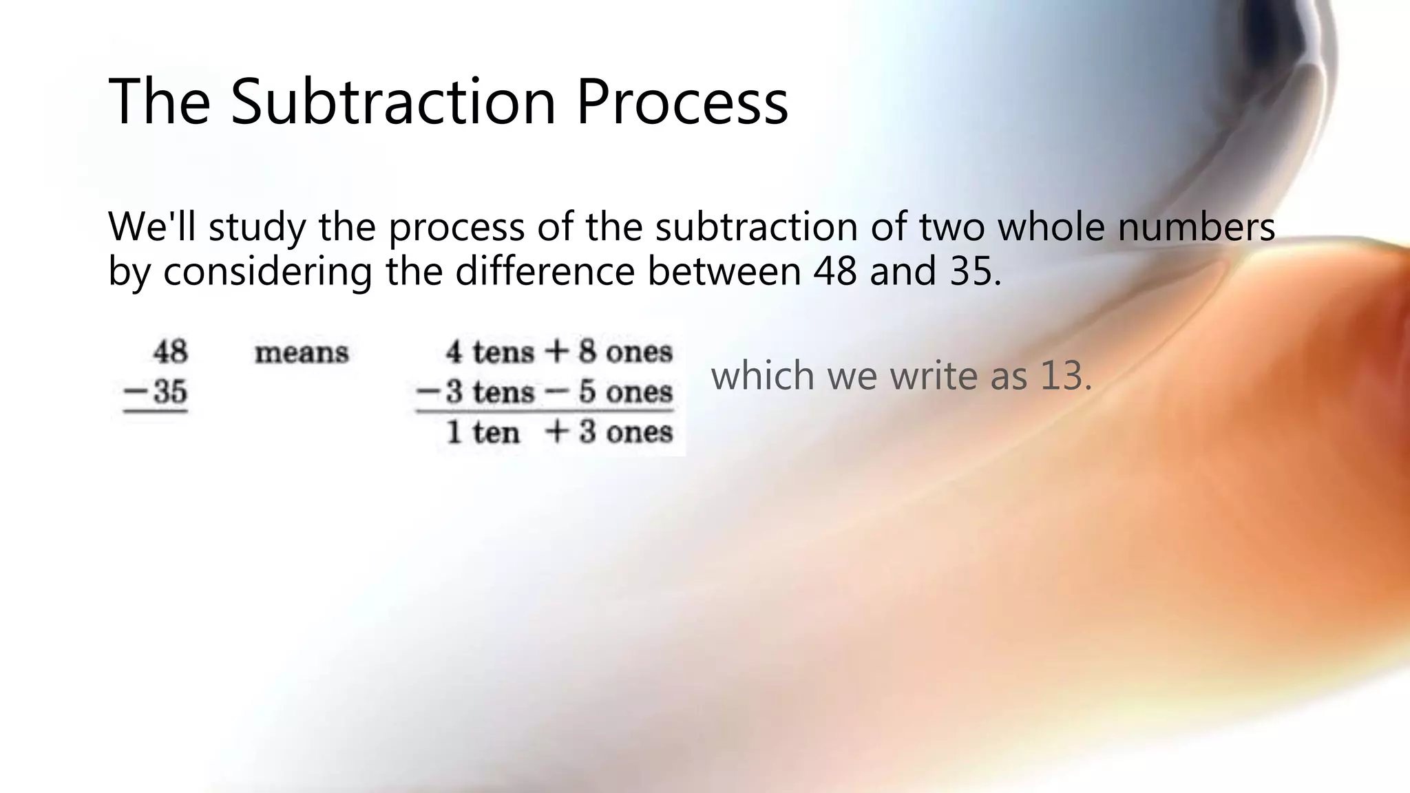 Chapter 1 addition and subtraction of whole numbers | PPTX