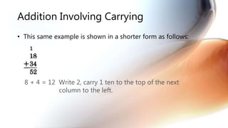 Chapter 1 addition and subtraction of whole numbers | PPTX
