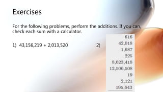 Chapter 1 addition and subtraction of whole numbers | PPTX