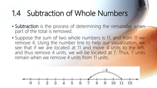 Chapter 1 addition and subtraction of whole numbers | PPTX