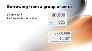 Chapter 1 addition and subtraction of whole numbers | PPTX