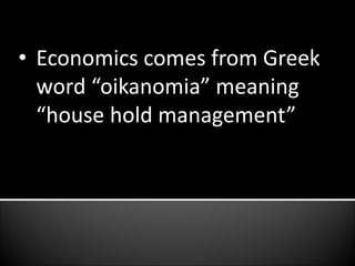 The Nature and Importance of Economics | PDF
