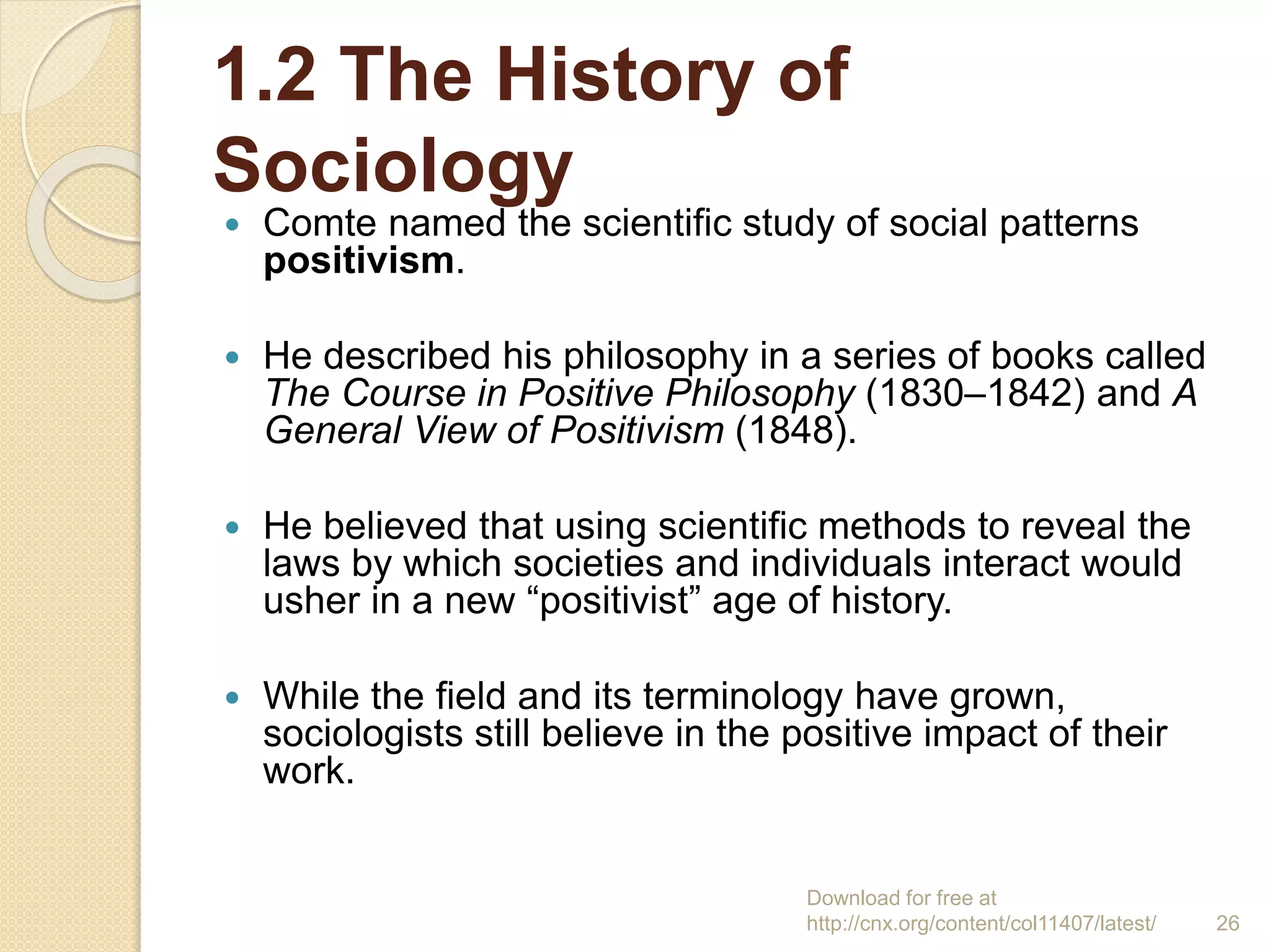 Chapter 1 an introduction to sociology | PPTX