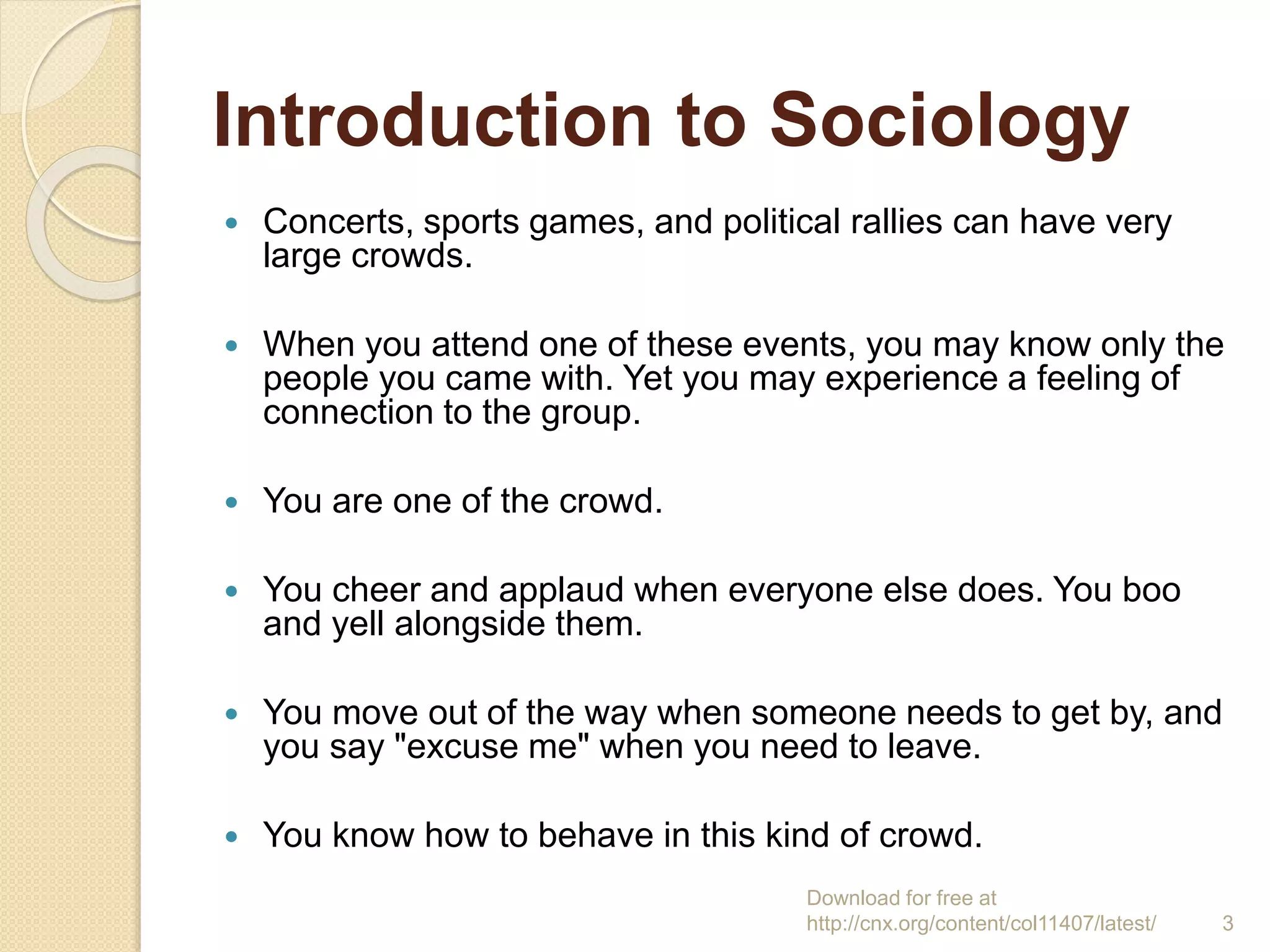 Chapter 1 an introduction to sociology | PPTX
