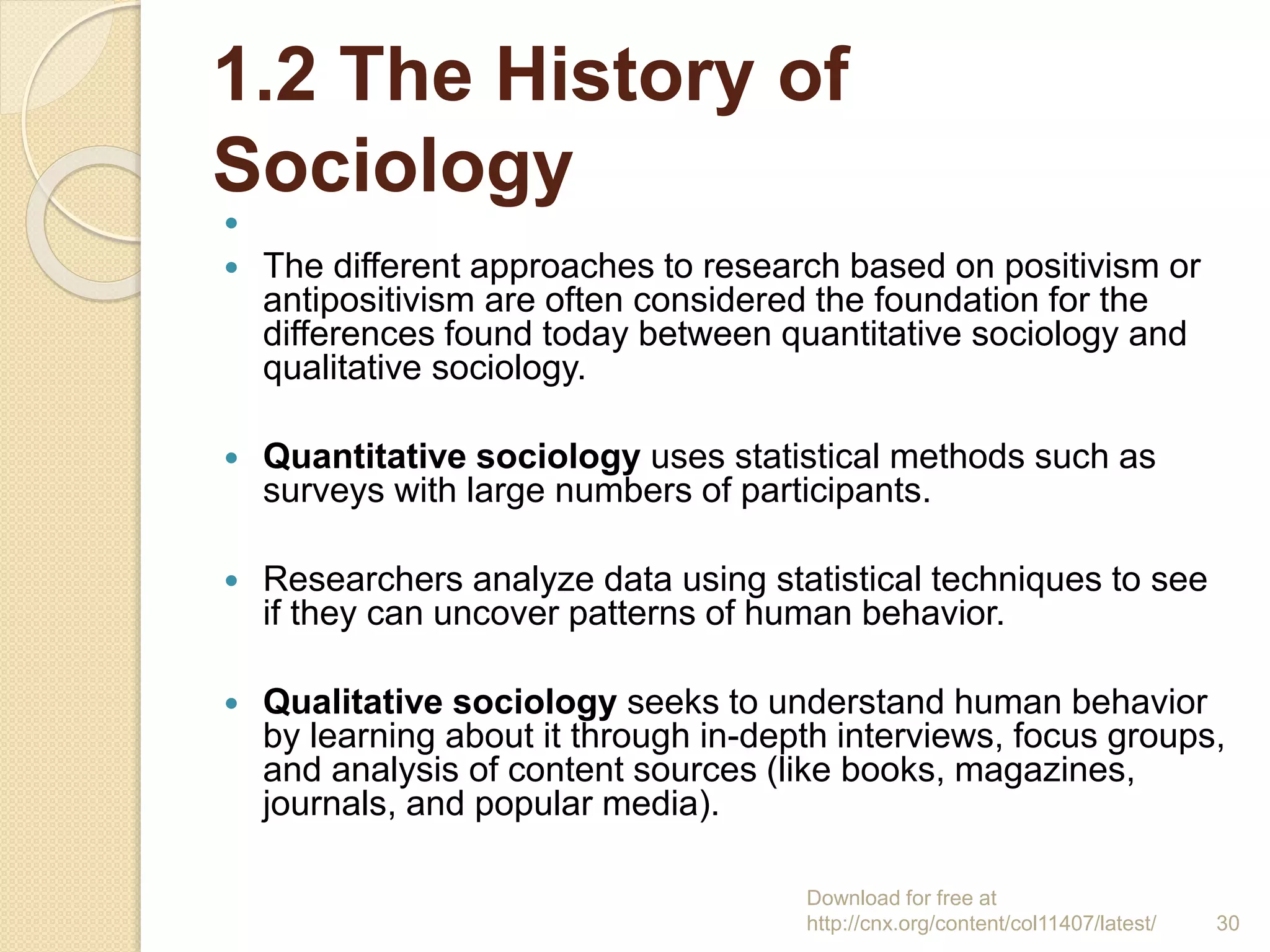 Chapter 1 an introduction to sociology | PPTX