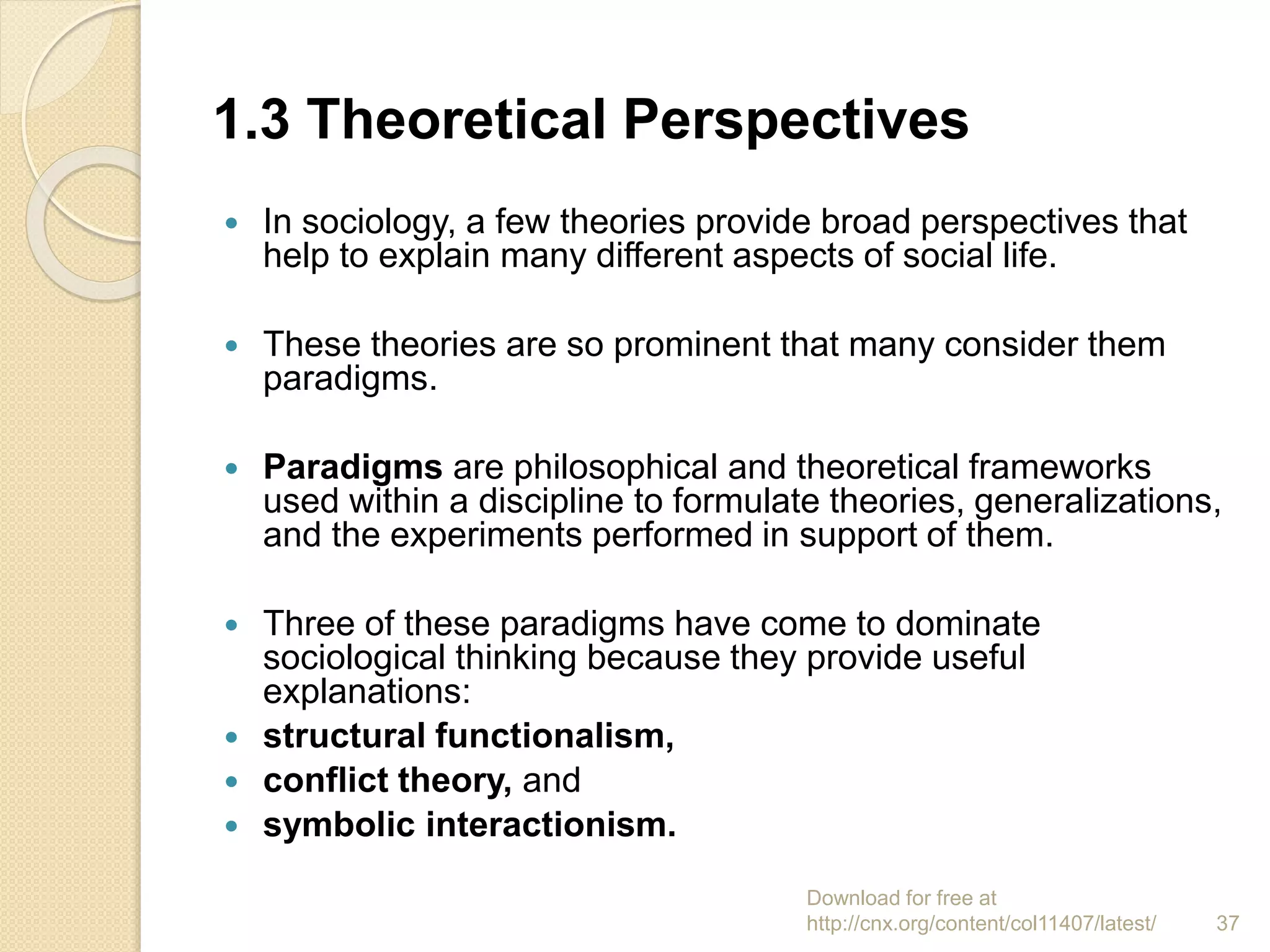 Chapter 1 an introduction to sociology | PPTX