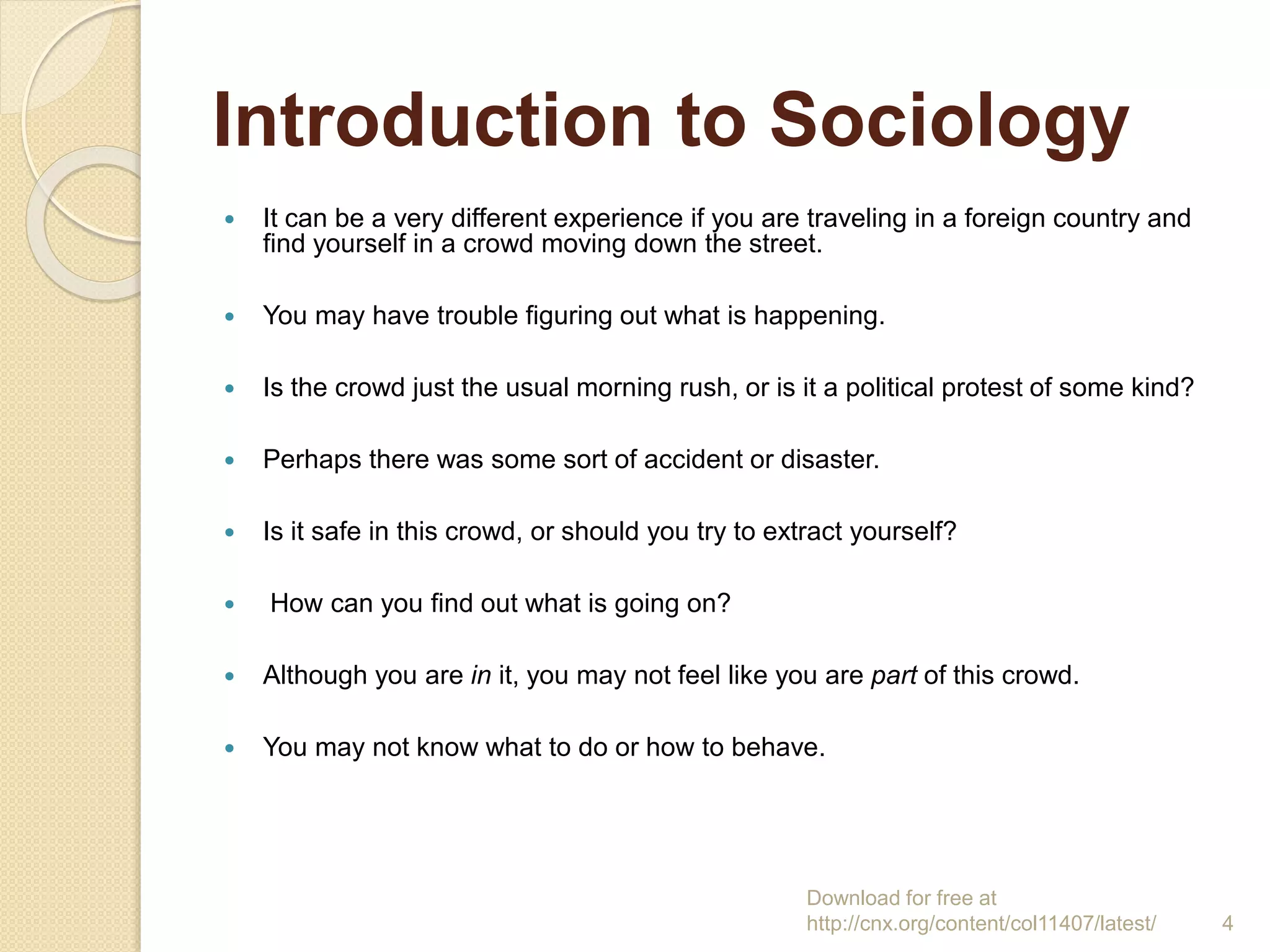 Chapter 1 an introduction to sociology | PPTX