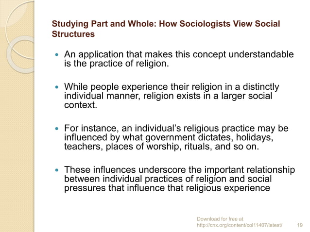 Chapter 1 an introduction to sociology | PPTX