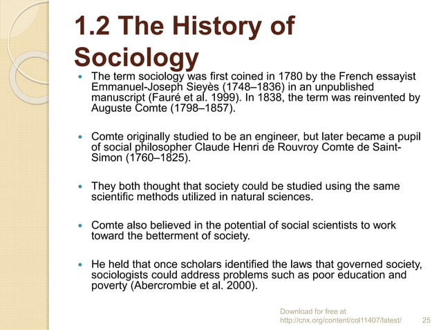 Chapter 1 an introduction to sociology | PPTX