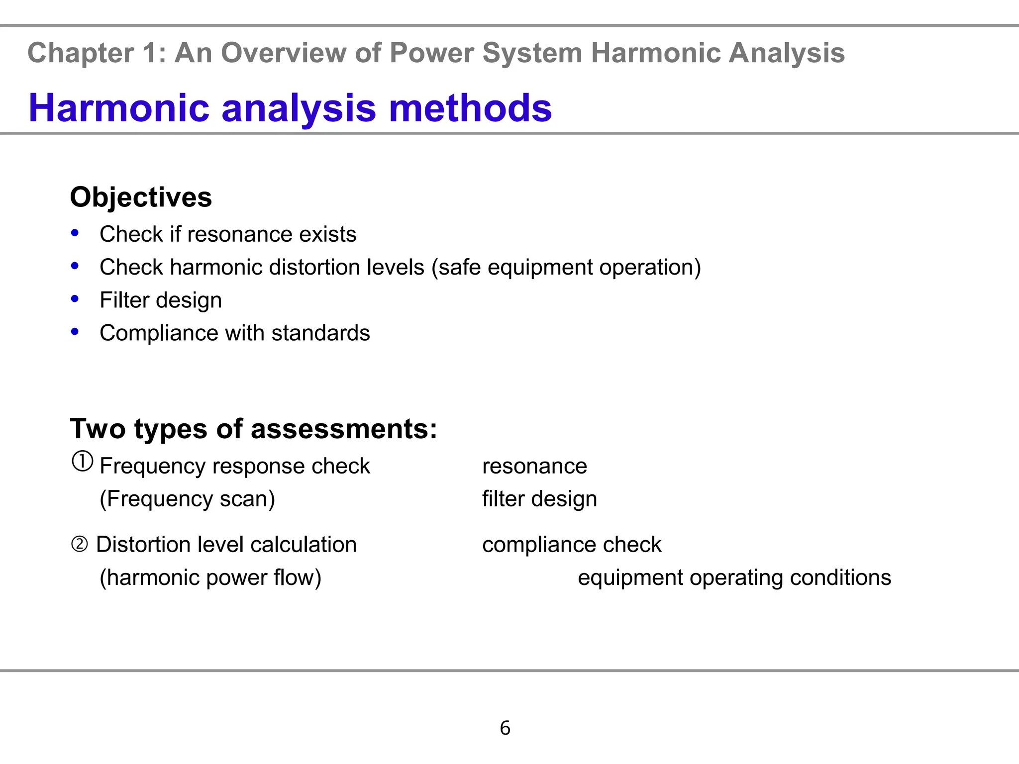 Chapter 1 An Overview of Power System Harmonic Analysis .ppt