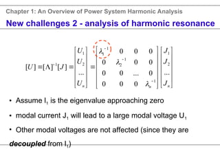 Chapter 1 An Overview of Power System Harmonic Analysis .ppt