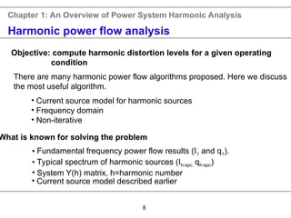 Chapter 1 An Overview of Power System Harmonic Analysis .ppt