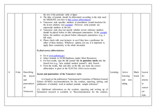 APA AND VANCOUVER STYLE | DOCX