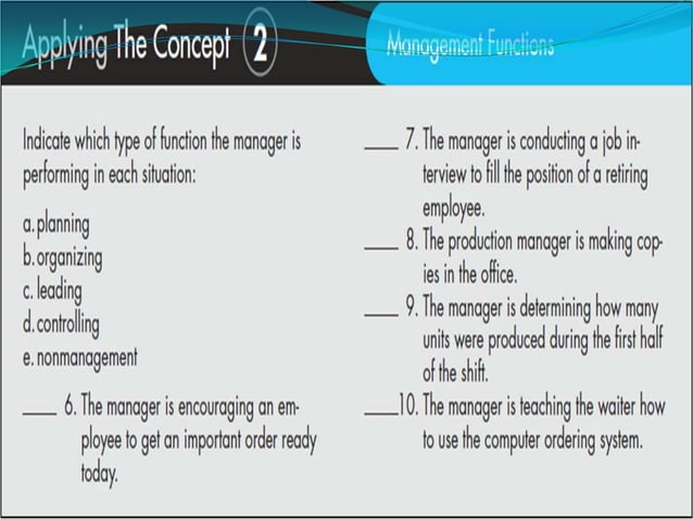 Chapter 1 applying the concepts | PPTX