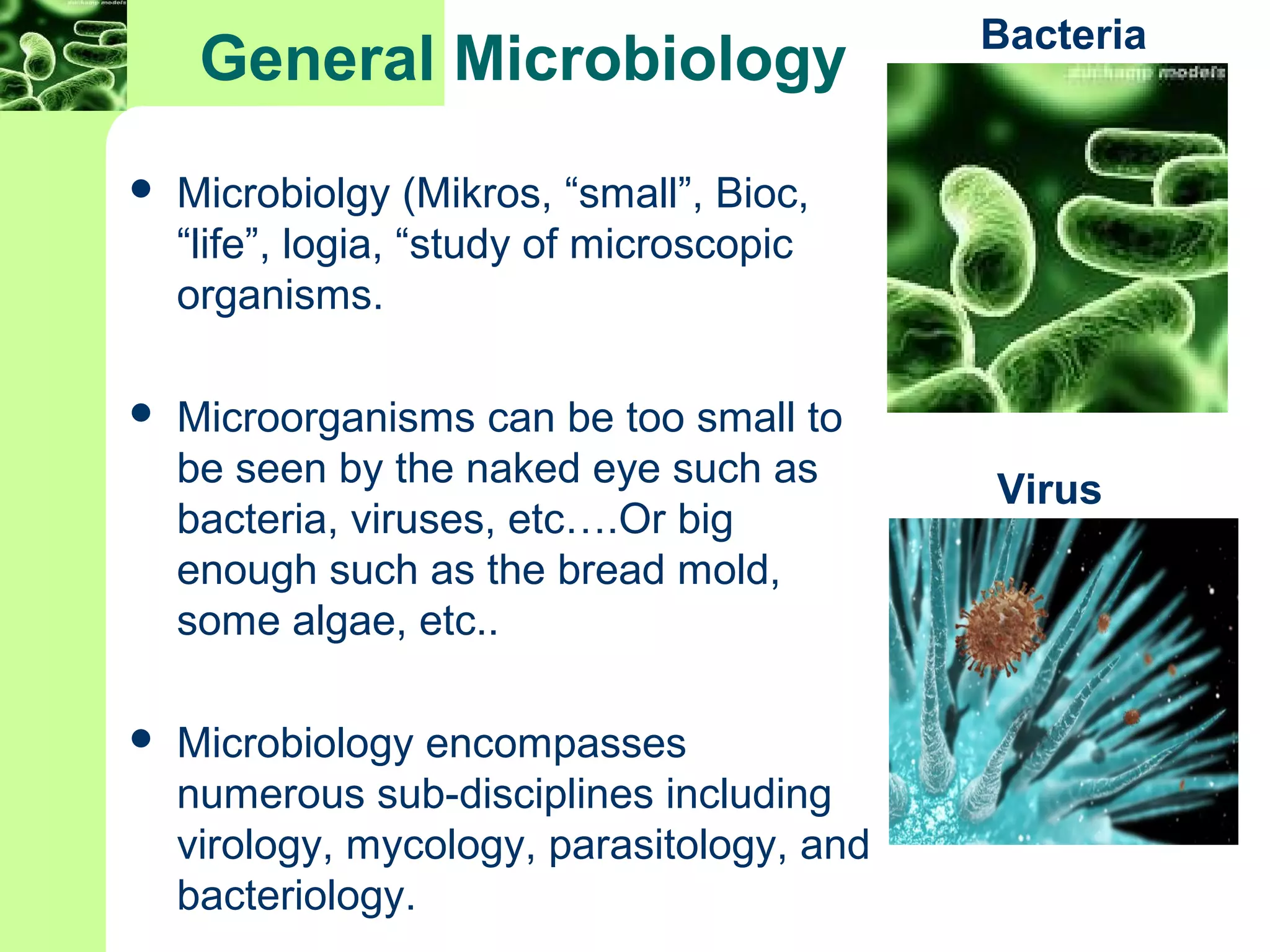 Chapter 1 (microbiology) 8th edition | PPT