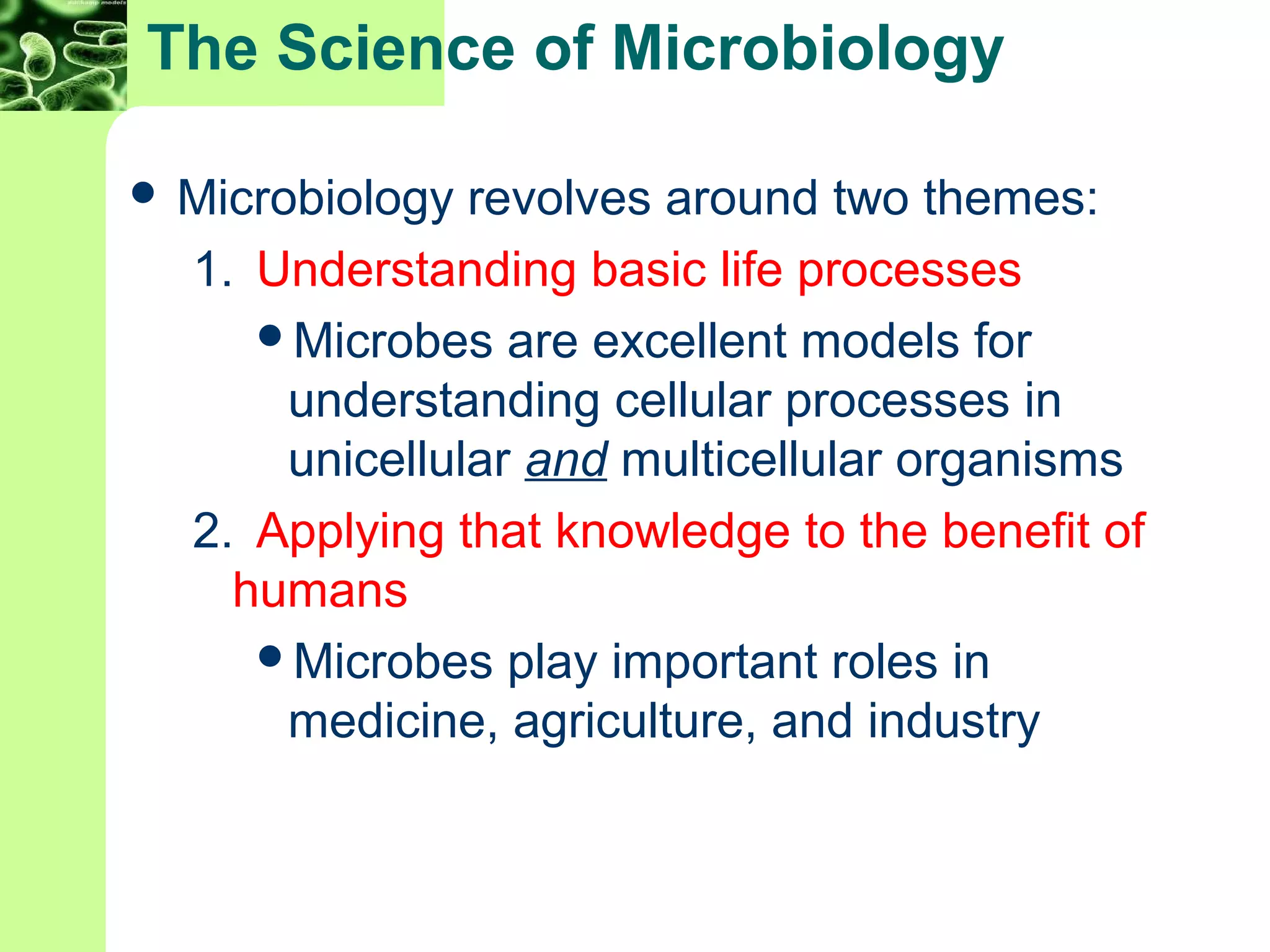 Chapter 1 (microbiology) 8th edition | PPT