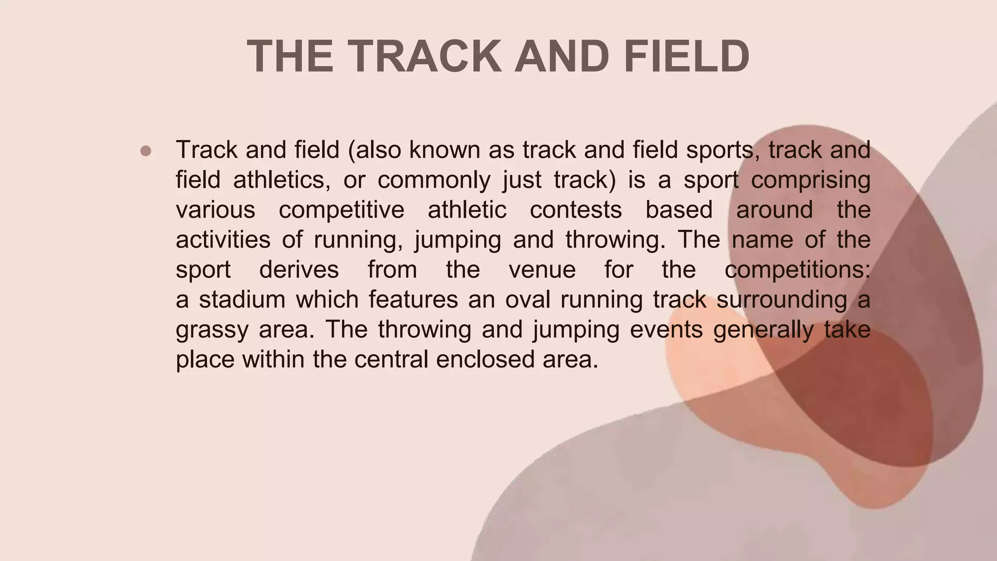 Chapter 1 athletics | PPTX