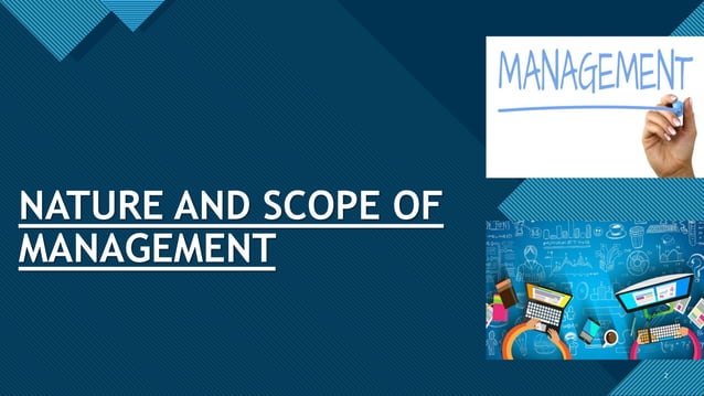 Nature And Scope Of Management | PDF
