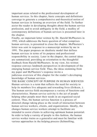 CHAPTER 1 BASIC CONCEPTS AND DEFINITIONS OF HUMAN SERVICESPAUL F.docx