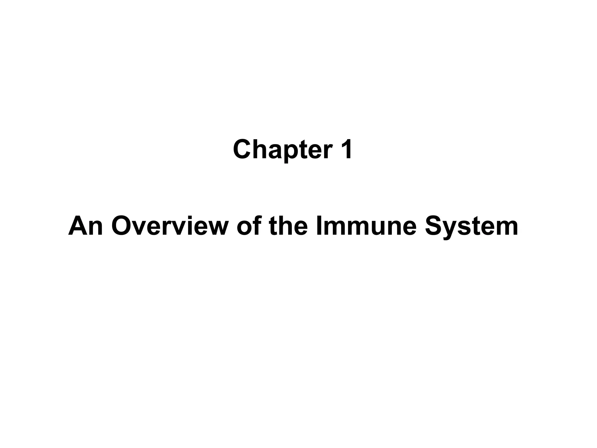 Chapter 1 Basic Immunology Ppts Dz 2010 Ppt