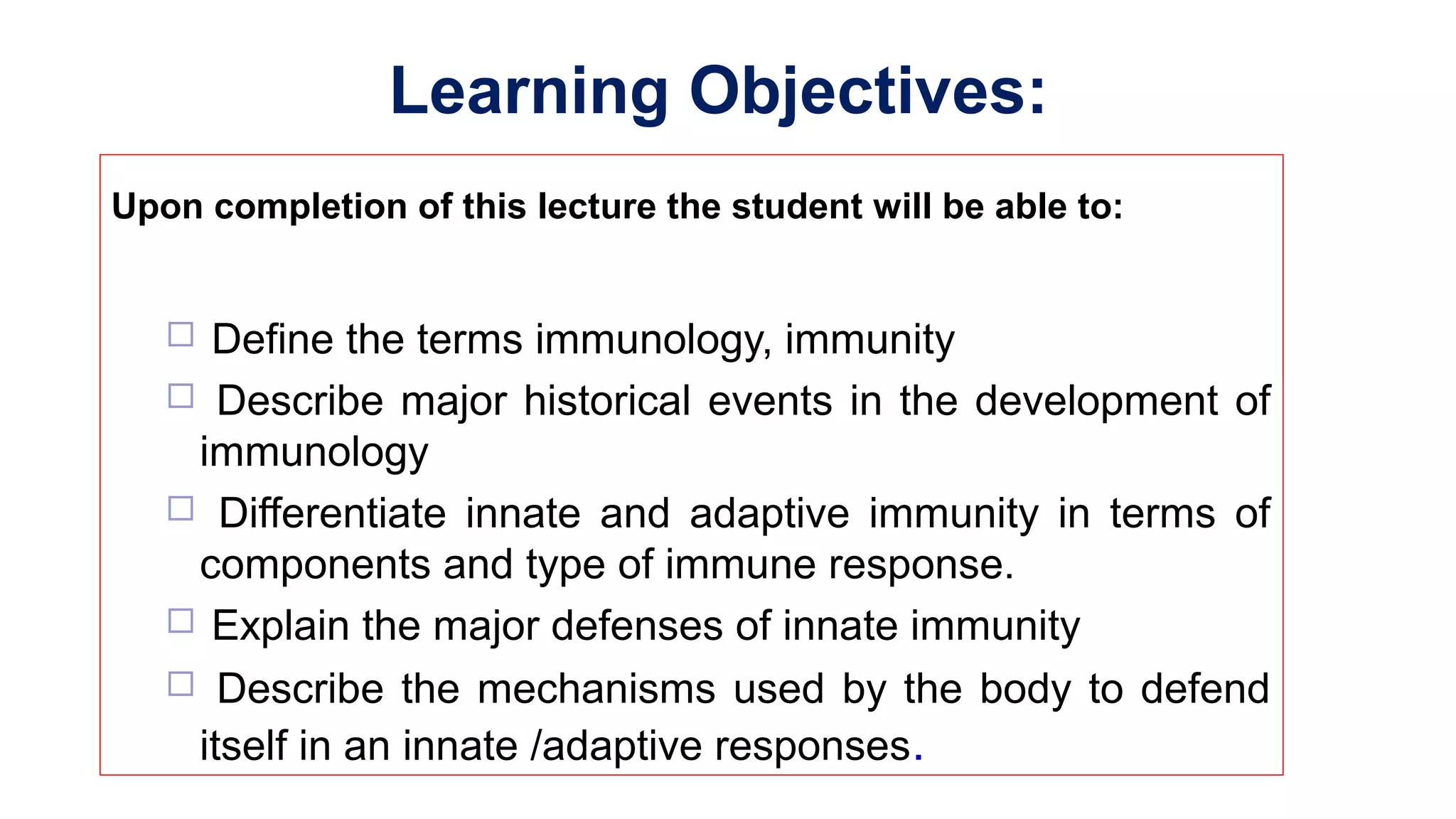 Chapter 1 The Basic Immunology | PPT