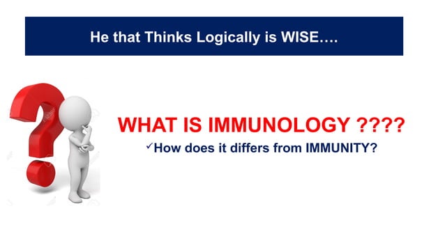 Chapter 1 The Basic Immunology | PPT