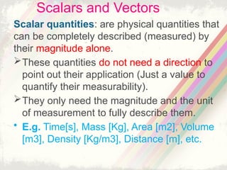 Chapter 1 Basic of Statics vector and scalar.pptx