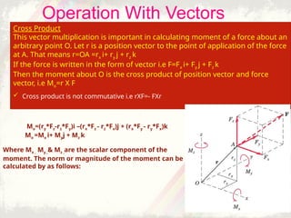Chapter 1 Basic of Statics vector and scalar.pptx