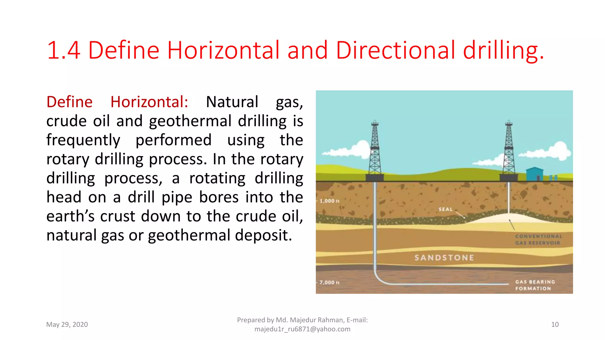 Basic of well drilling process | PPTX | Geology | Science