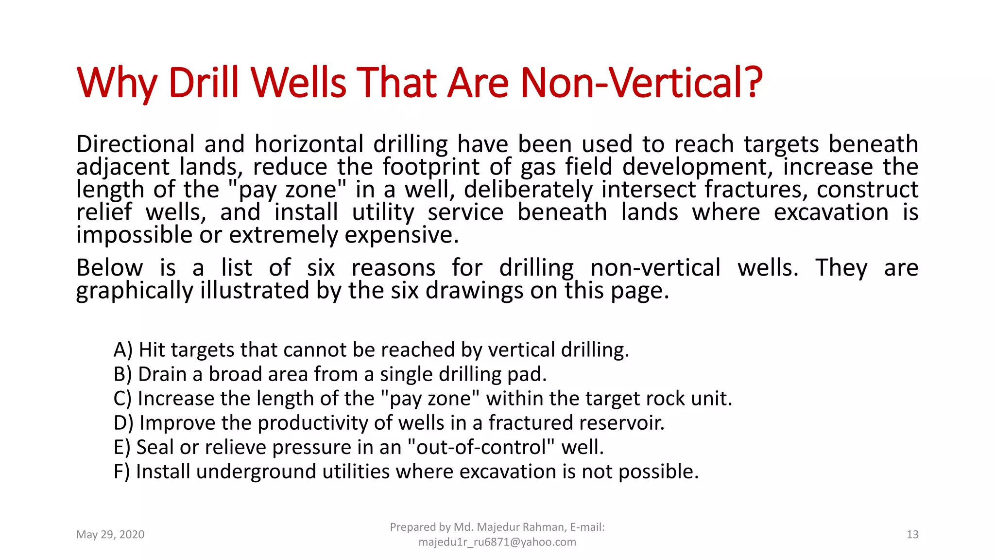 Basic of well drilling process | PPTX