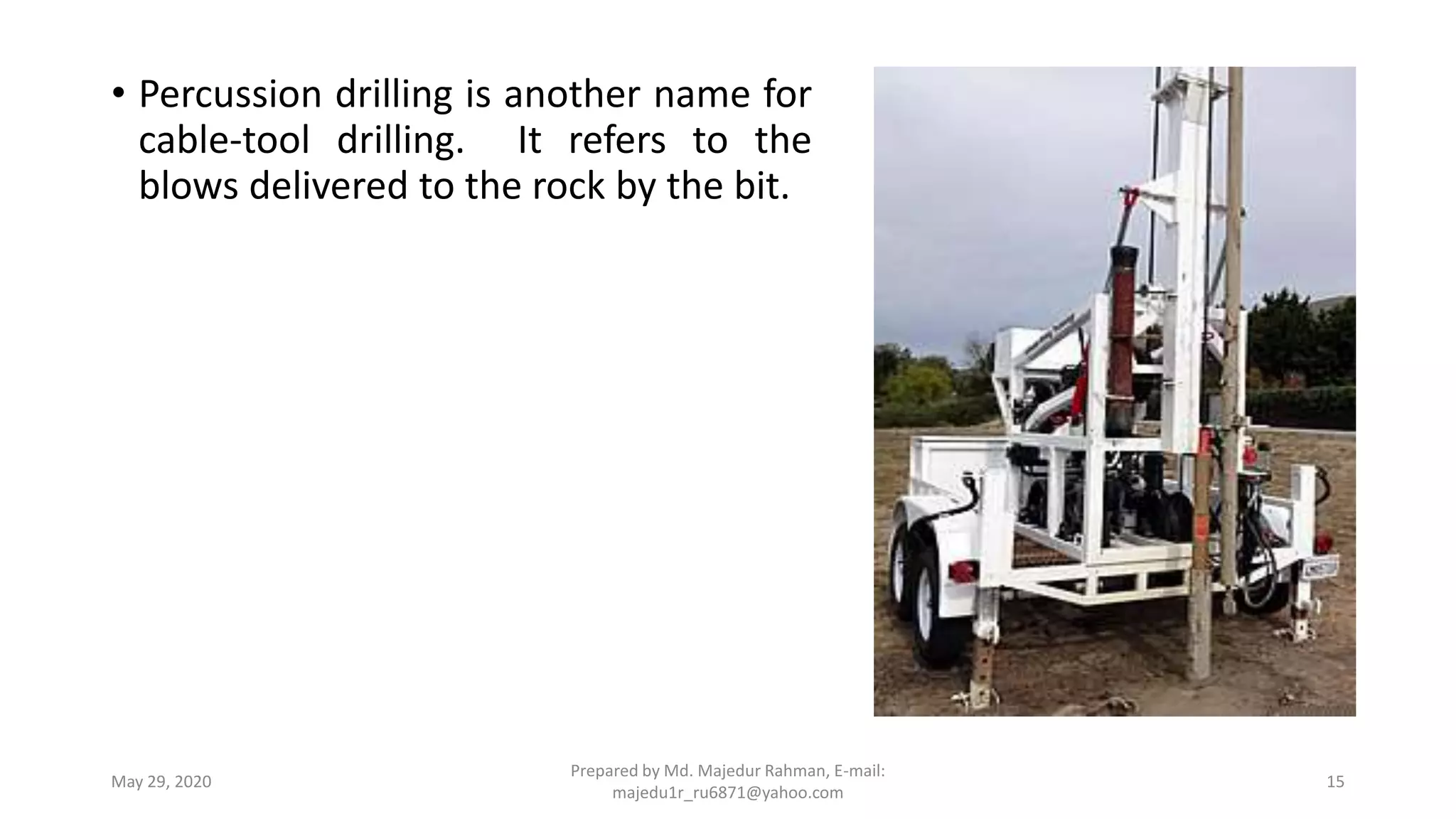 Basic of well drilling process | PPTX