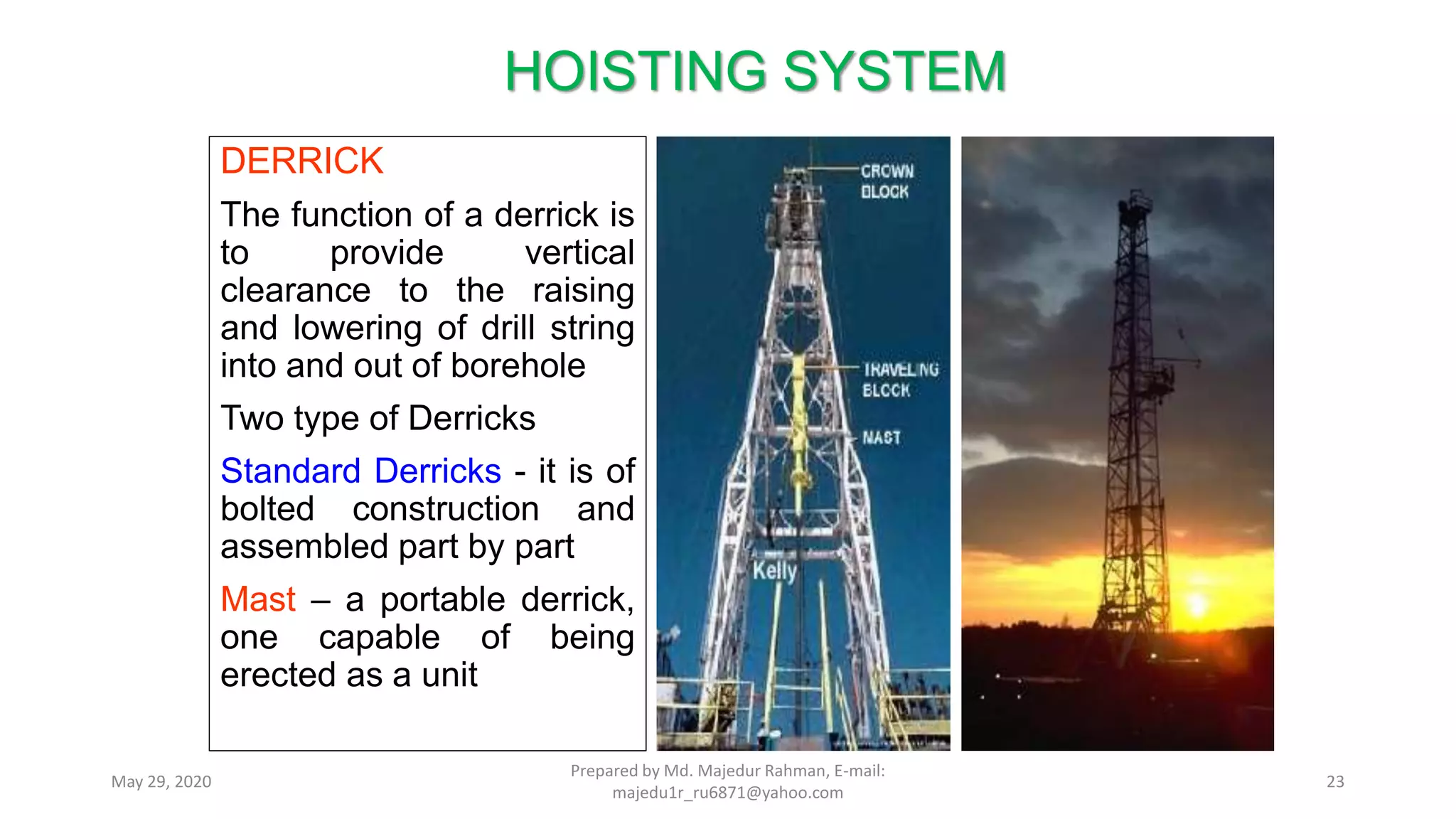 Basic of well drilling process | PPTX