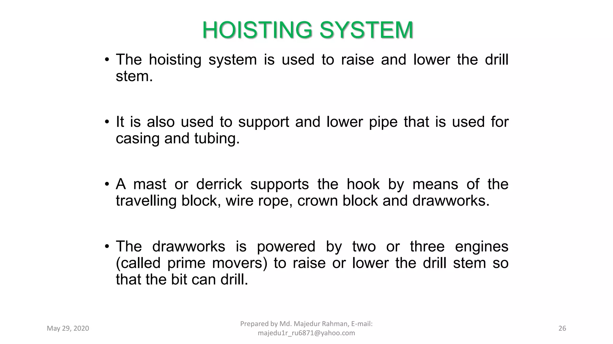 Basic of well drilling process | PPTX